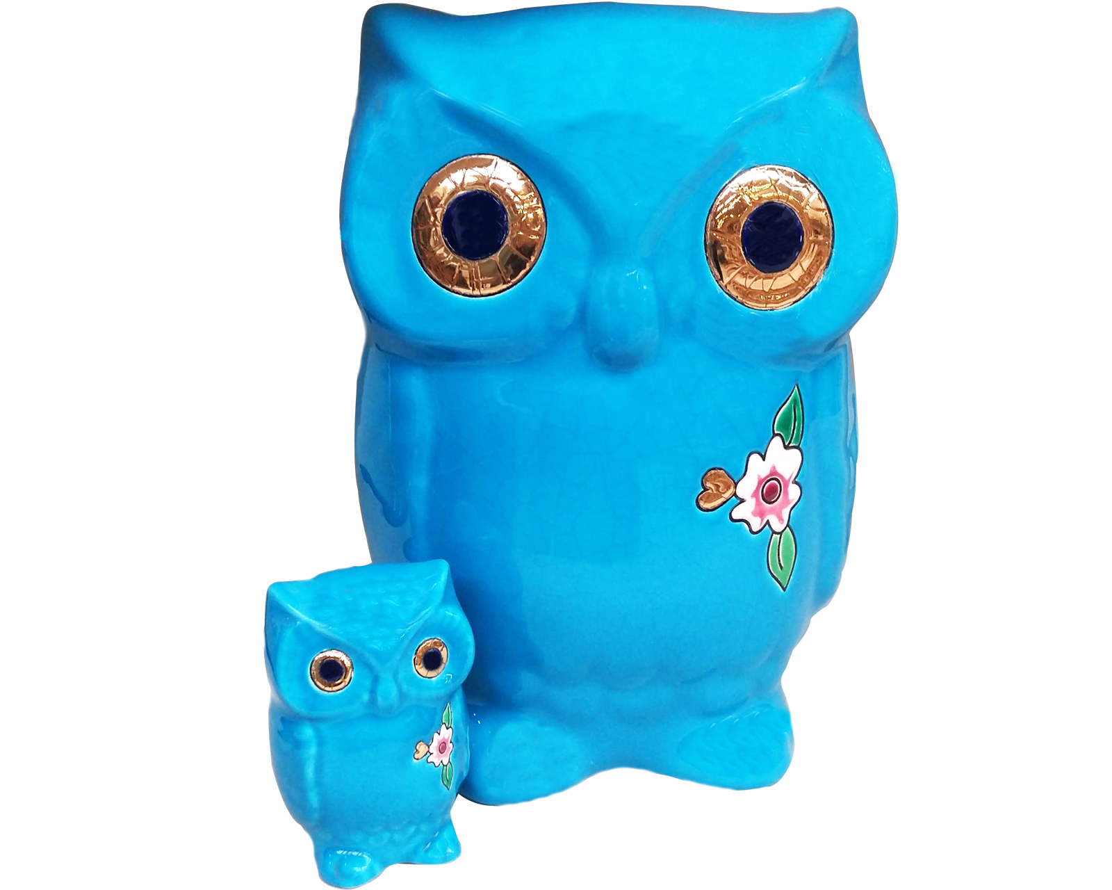 owl big model of the collection I Love Longwy - Manufacture des Emaux ...